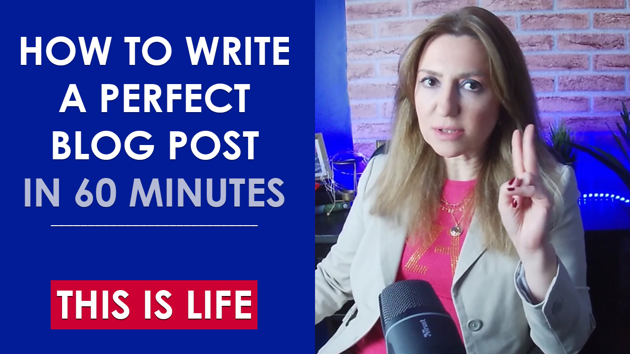 Nil Taskin | How To Write A Perfect Blog Post in 60 Minutes?
