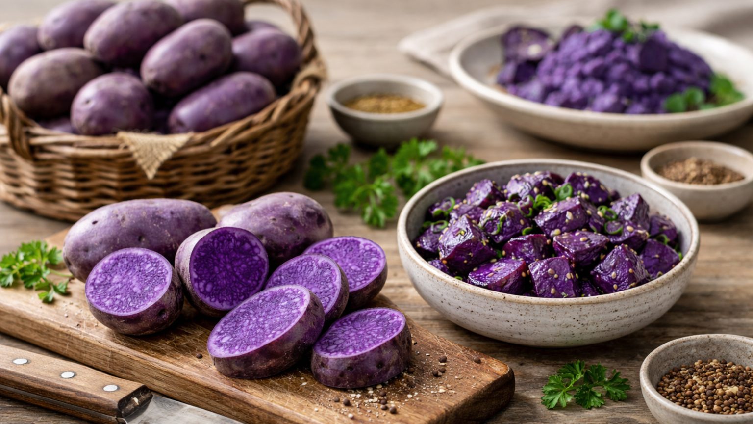 Nil Taskin | Purple Potatoes: An Anthocyanin-Rich Powerful Superfood?